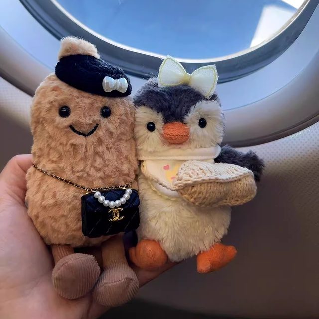 British jellycat Peanut Penguin Peanut Turtle Eggplant West Highland ...