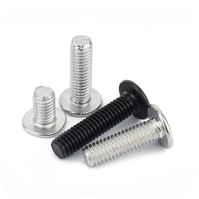 Jinchao 304 stainless steel CM large flat head ultra-thin flat head cross screw computer screw ...