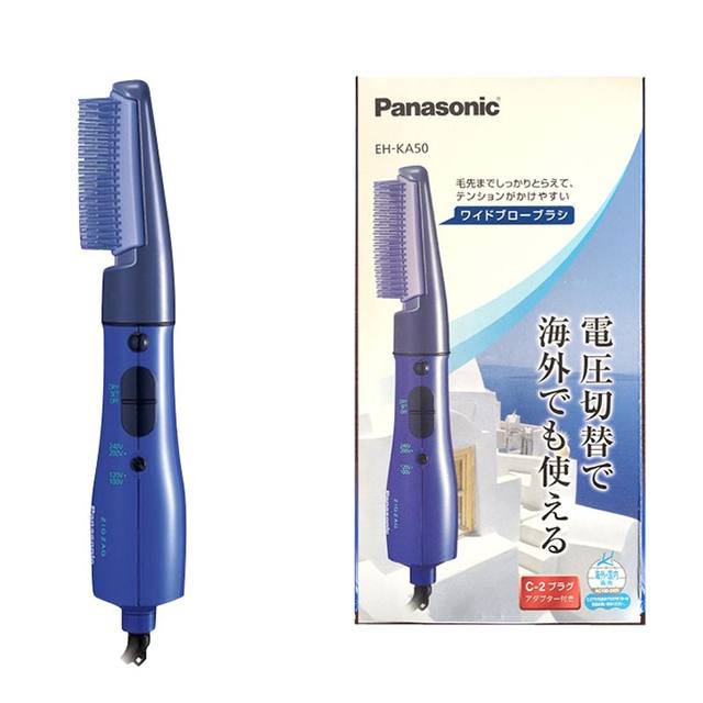 Japan Panasonic hair dryer curls combed ion hair dryer straight roll ...