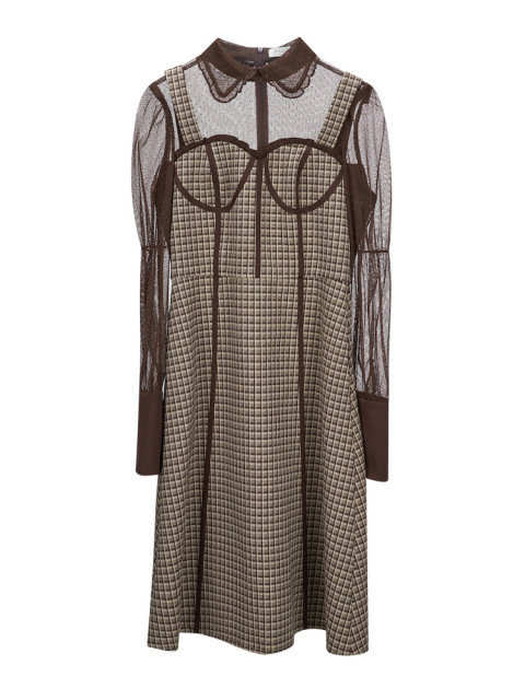 D-Harry/Dihali Causal Polytic Dress Film Teritone retro mid-long skirt ...