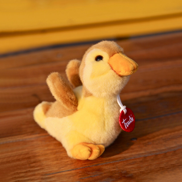 Italian trudi cute little yellow duck Yaya plush toy duck doll doll ...