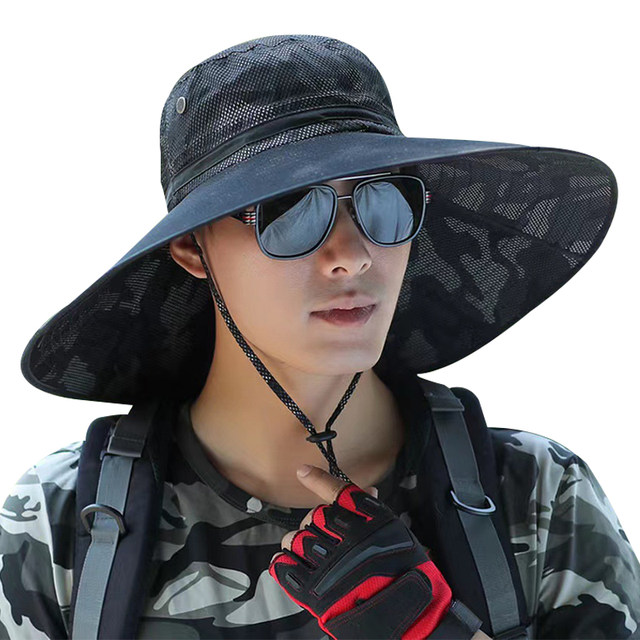 Sun protection hat women's hiking and traveling sun hat large brim ...