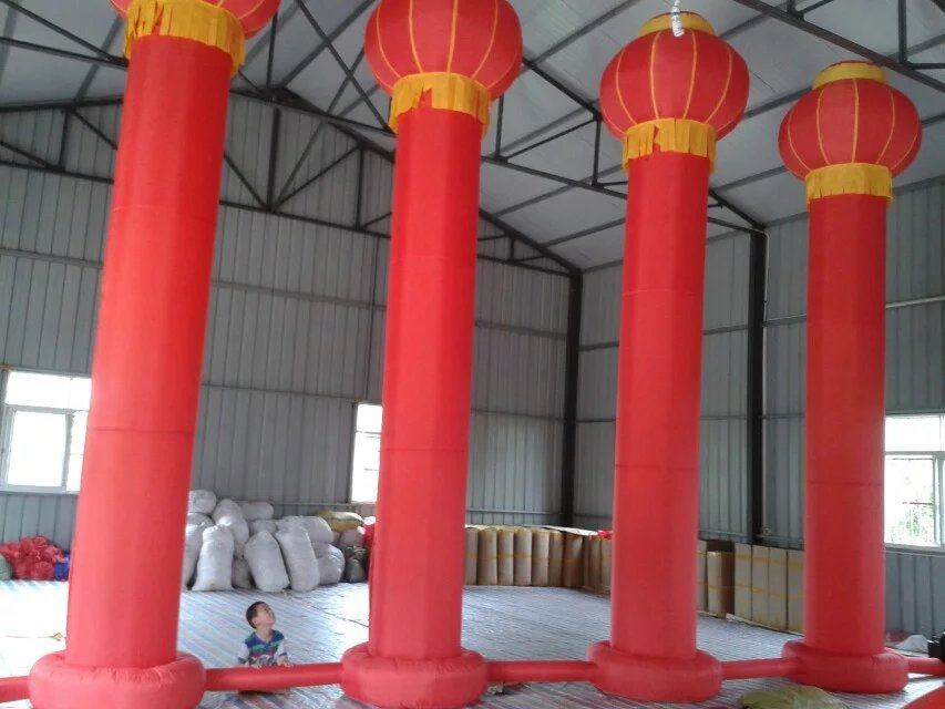 Thickened 5/6/8/10 meters inflatable column arch lantern column air ...