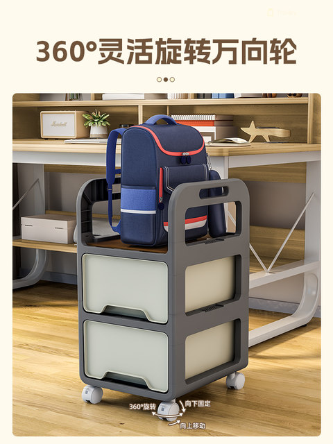 Movable Backpack Storage Rack, Floor-Standing Home Bookshelf for ...
