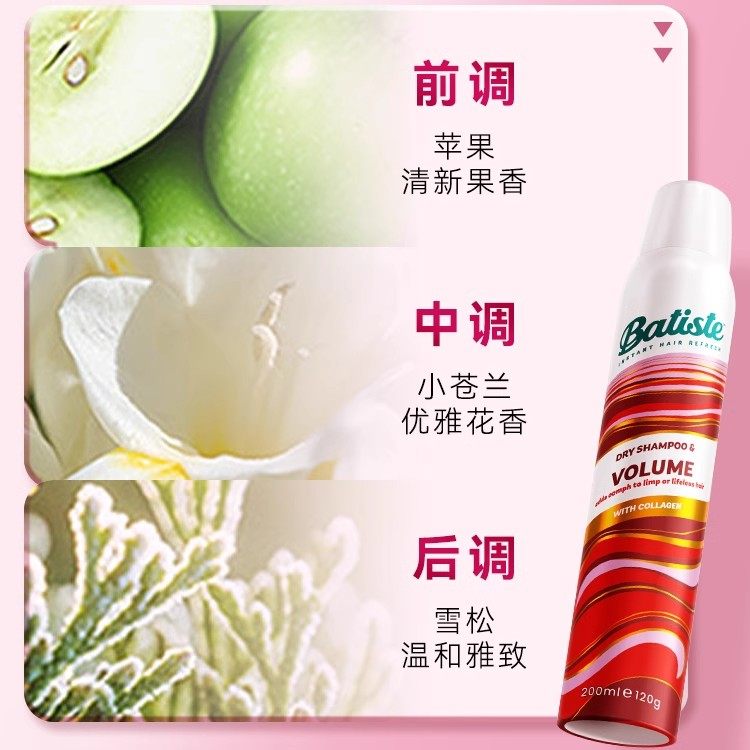 Batiste Suchy Szampon - Puszysty i Spray Kontrolujący Olej