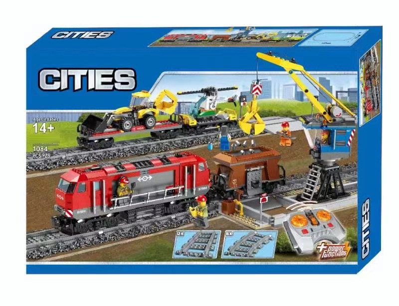 City Series 60098 Heavy Duty Train Remote Control Version Train ...