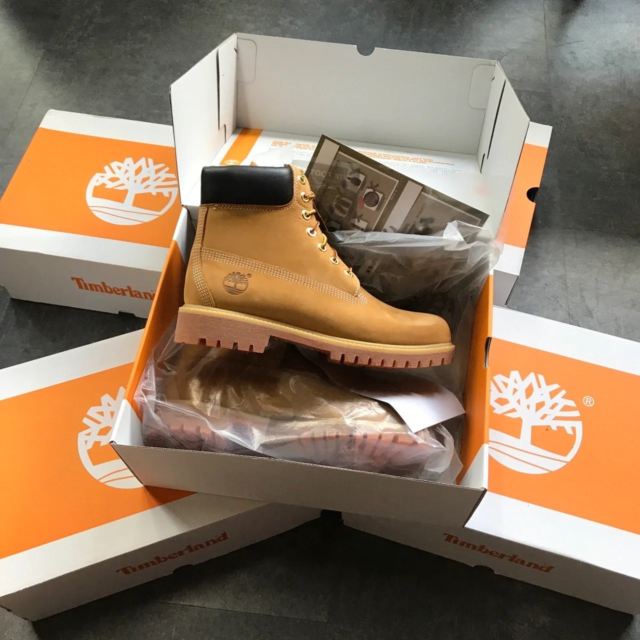 Timberland Tianbailan Outdoor Leisure Waterproof Classic Boots Martin ...