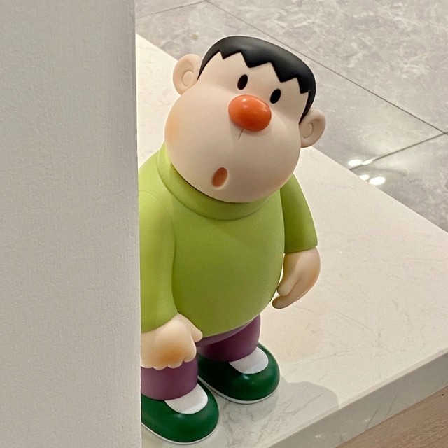 Doraemon Doraemon Q version debuts, tilted head, cute fat tiger figure ...