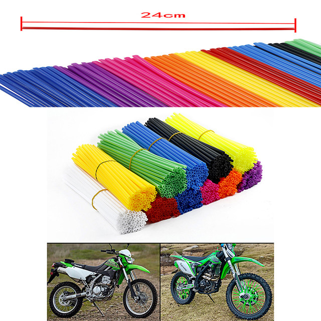 Bosuer CQR universal wire casing color spoke sleeve motocross universal ...
