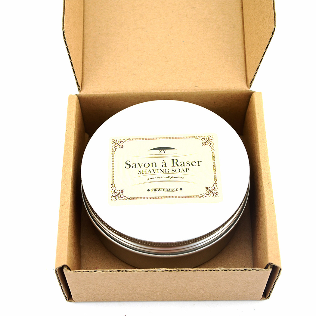 French Goat Milk Shaving Soap - Vintage Shaving Cream for Men