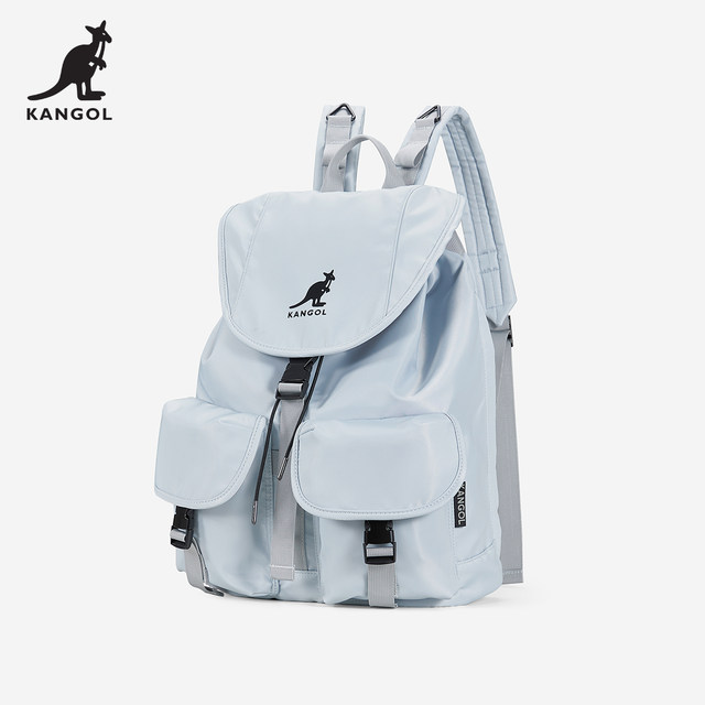 KANGOL fashion drawstring backpack female college student design sense ...