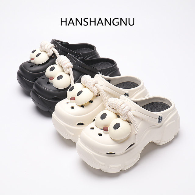 EVA Crocs Women's Summer 2024 New Outerwear Increased Thick Sole Straps ...