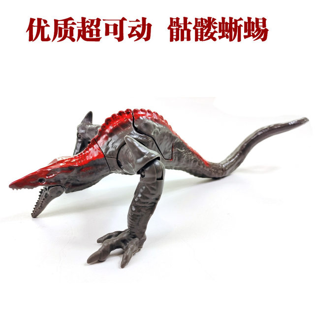 Cross-border 2021 super movable large skull reptile walker lizard model ...