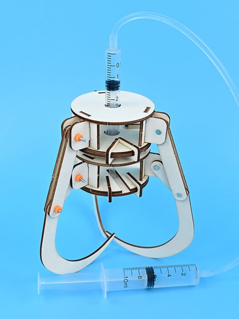 Hydraulic mechanical claw children's handmade DIY technology small ...
