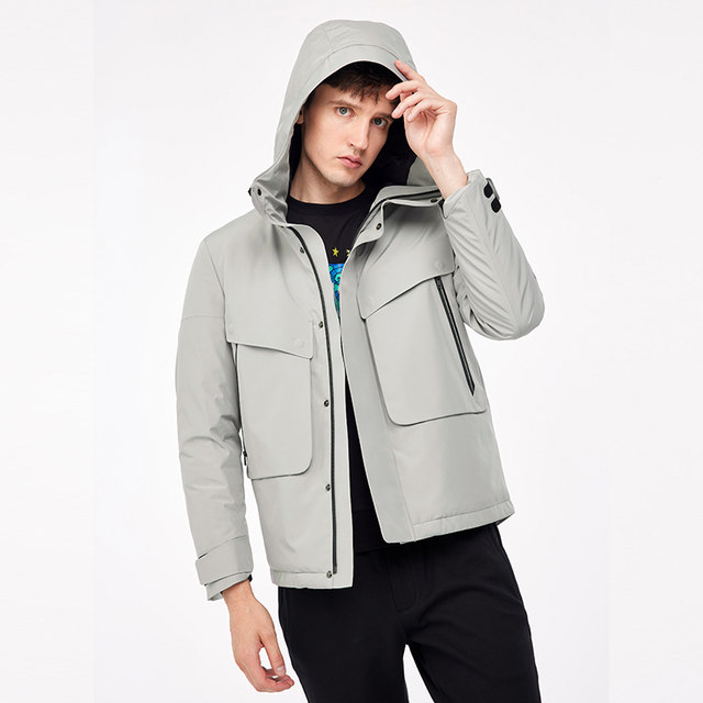 Navigare Italian small sailing blue assault down jacket men's winter ...