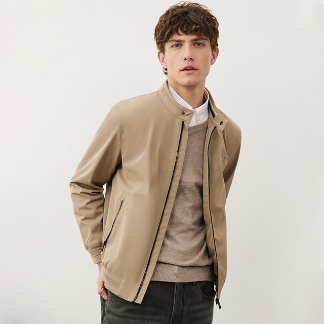 Navigare Italian dinghy khaki Harrington jacket men's autumn casual all ...