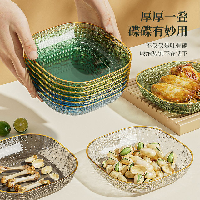 Spitter disc home dining table garbage plate vomiting bone plate ...