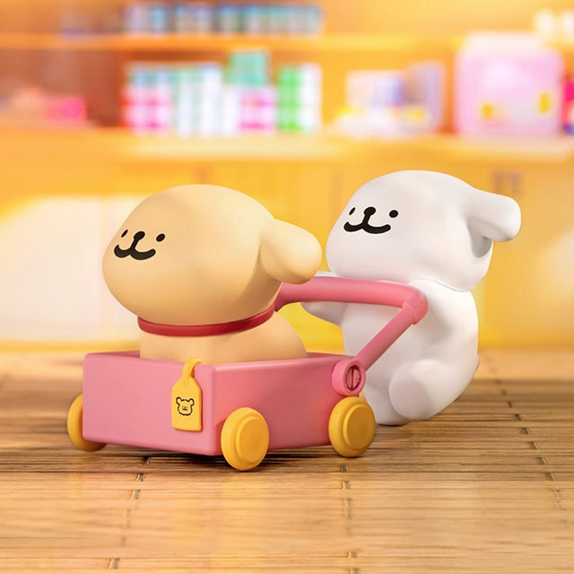 MALTESE line puppy blind box happy continuous figure doll peripheral ...