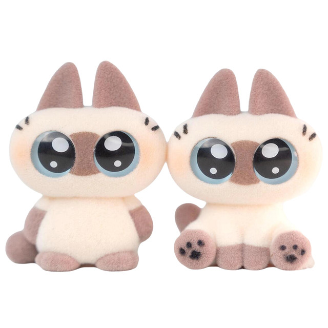 Siamese cat bean paste blind box cute bean paste series mini figure ...