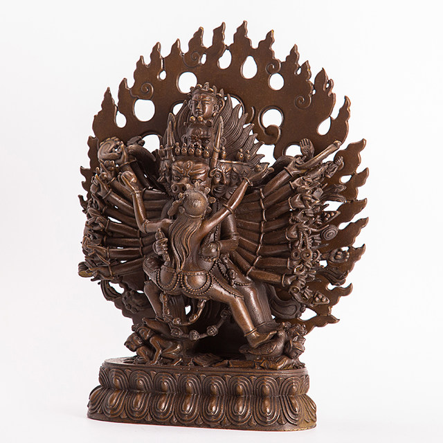 The statue of the Great Wife De Vajra Buddha, the authentic ornament of ...