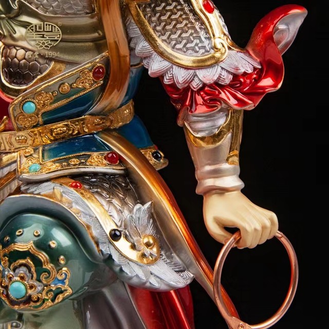 Nezha Third Prince Bronze Statue Middle Altar Marshal's Household ...