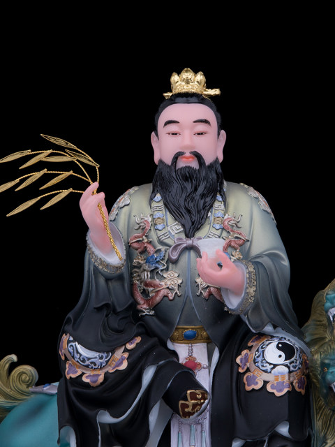 Han Baiyu Taiyi rescue the statue of the bitter Tianzun statue of the ...