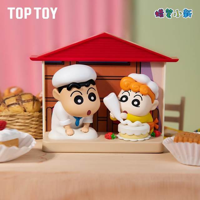 TOPTOY Crayon Shinnoharaya Series Three-dimensional Refrigerator Magnet ...