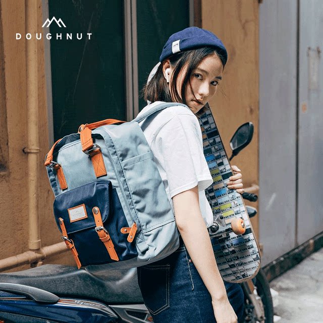 Donut sports backpack/fashion crossbody bag/retro small bag