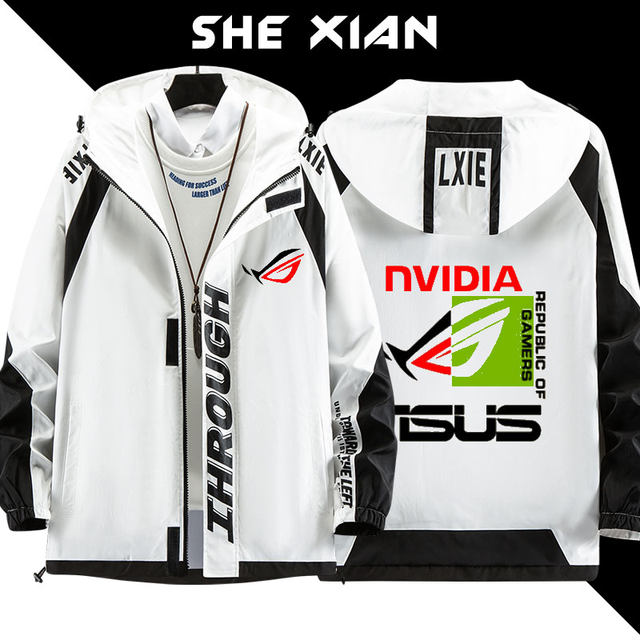 ASUS Republic of Gamers ROG Prodigal Eye Logo Clothes Graphics Bar Men ...