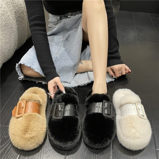 Internet celebrity Baotou half slippers for women, 2024 spring and ...