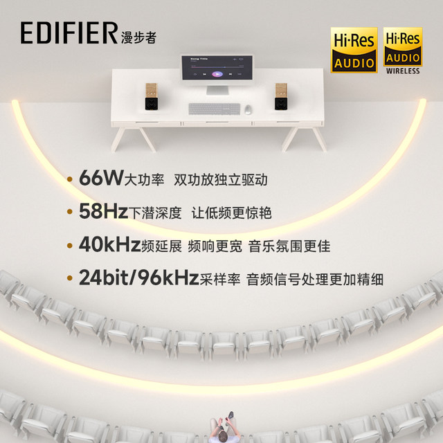 EDIFIER/Edifier N300 multimedia speaker Bluetooth active TV computer ...