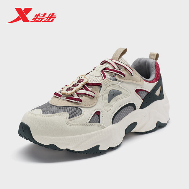 Xtep fried street dad shoes men's high-end 2024 new spring breathable ...
