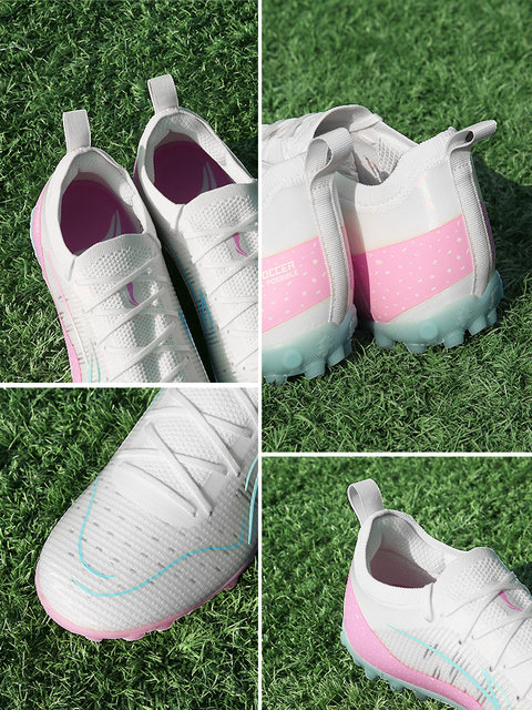 Li Ning football shoes TF broken nail artificial grass men's and women ...