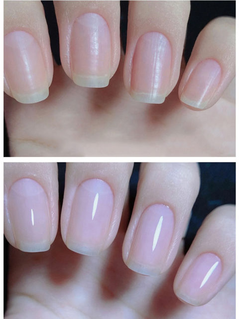 Transparent nail polish 2024 new style, no-bake, quick-drying, long ...