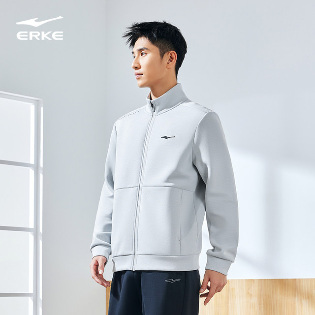 Hongxing Erke velvet jacket men's autumn and winter new men's ...