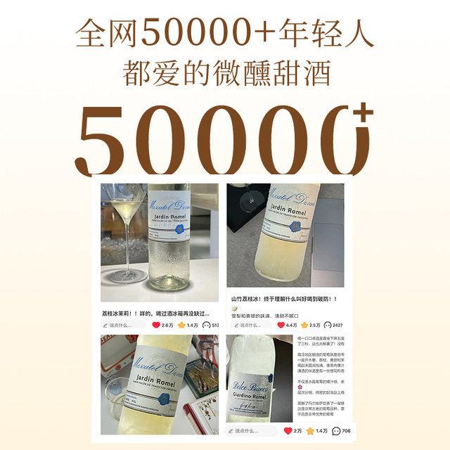 Jiu Xin Pai Mangosteen Ice Lychee Romil Moscato Semi-Sweet White Wine ...