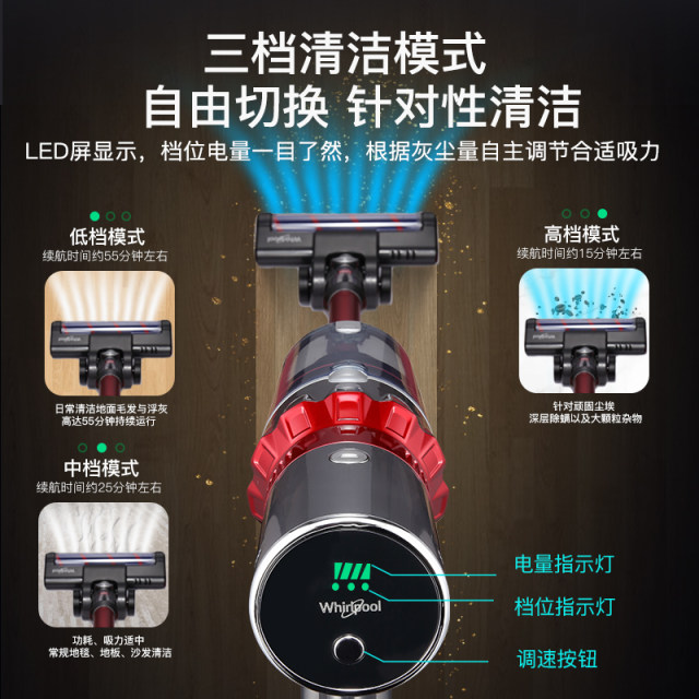 New American Whirlpool wireless vacuum cleaner household small large ...