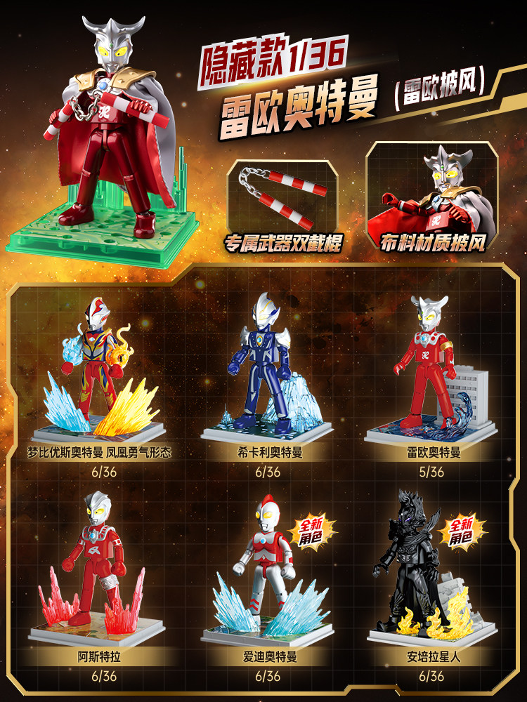 Brooke Ultraman Shining Edition No. 8 Building Blocks