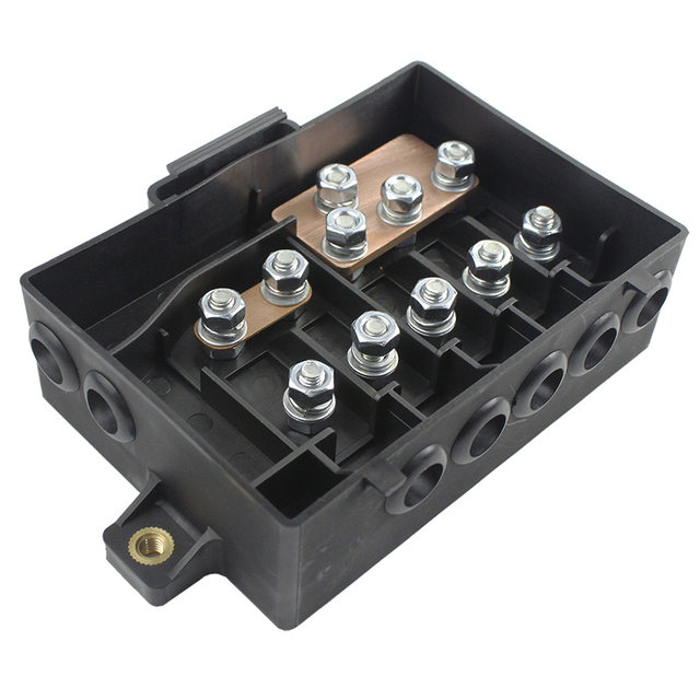 Chassis fuse box seat two-in-five-out circuit modified high-power fuse ...