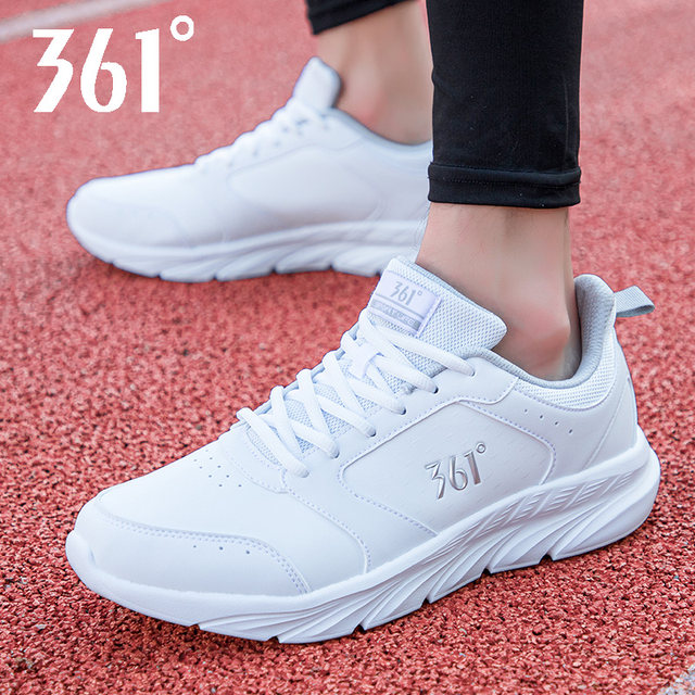 361 Men's Shoes Sports Shoes Men's New Winter Men's Leather Waterproof ...