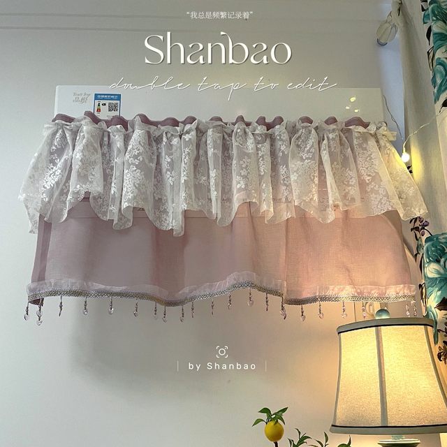 Monet Garden Purple French central air conditioner hanging windshield ...