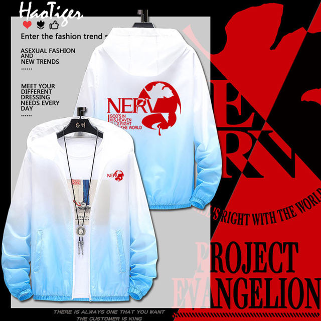 EVA joint Evangelion No. 1 NERV sun protection jacket Japanese 2D ...