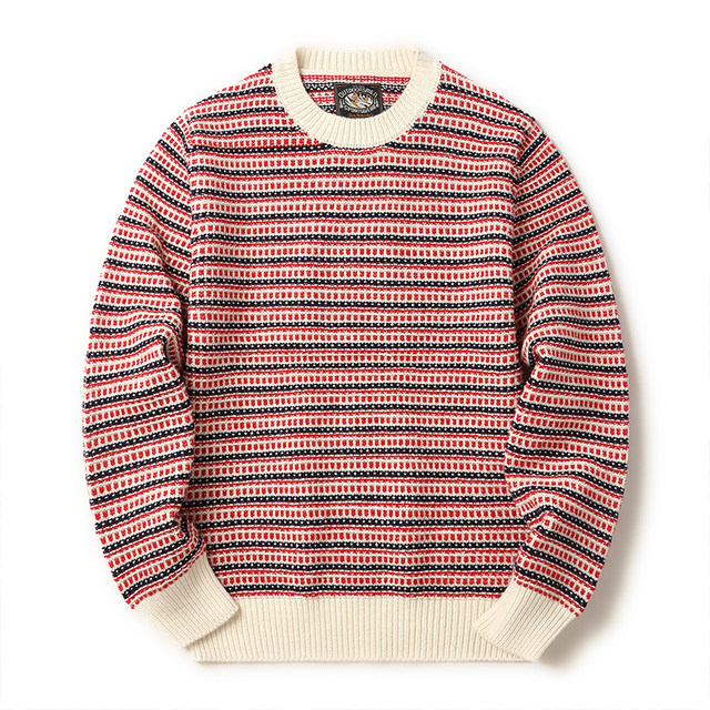 RiskRider three-color sweater new autumn and winter warm and thickening ...