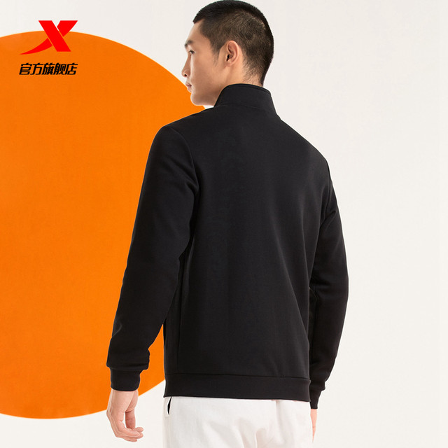 Xtep Sports Velvet Jacket Men's 2024 Autumn and Winter New Casual ...