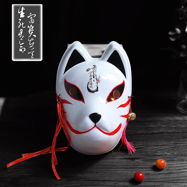 Ajin japanese-style yinghuo forest dance half-face fox mask | EBUY7 Fox ...