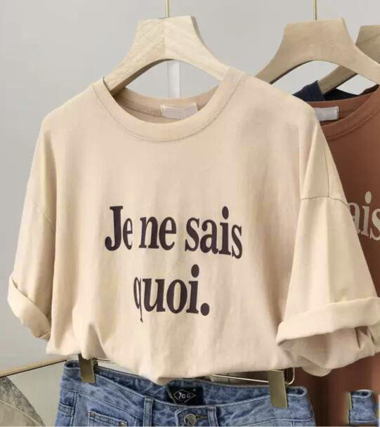 Girlfriend short-sleeved T-shirt for women in summer loose Korean style ...