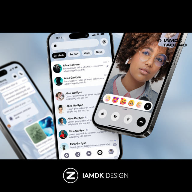 40+ screen dual color matching dating, dating chat, social app ...