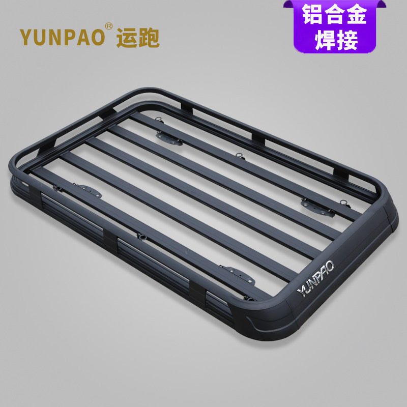 Roof Luggage Frame Basket Black Universal Welded Aluminum Alloy - Prado ...