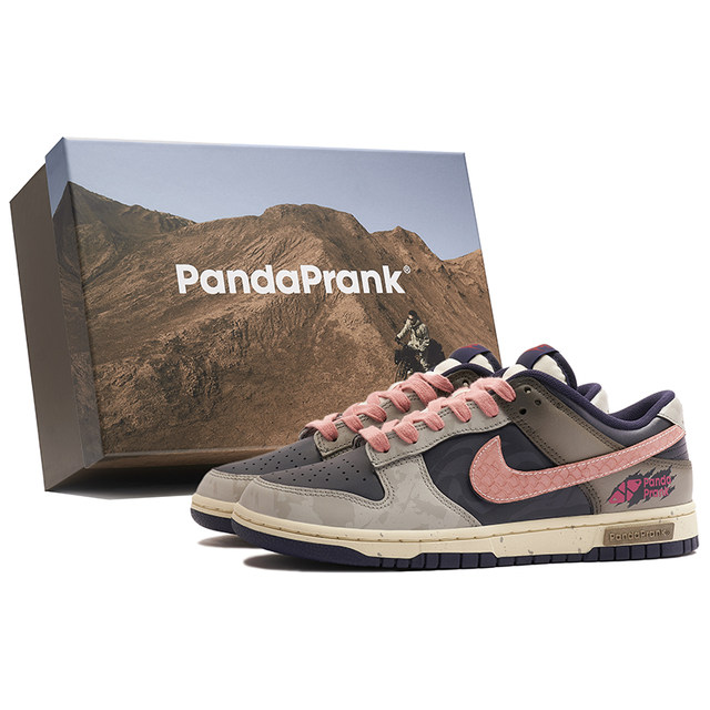 Panda Prank Nike Dunk Low Pioneer Knight's Heart of Sand Retro Men's ...