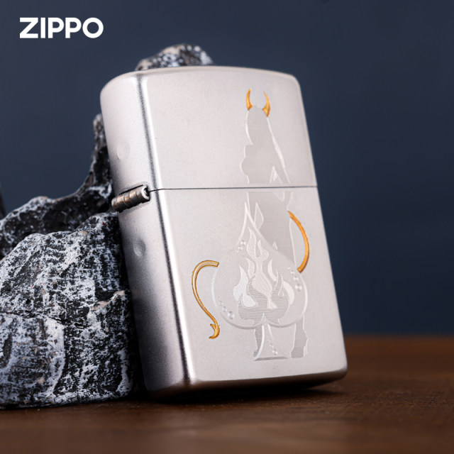 ZIPPO official flagship store windproof kerosene lighter American version original imported ...